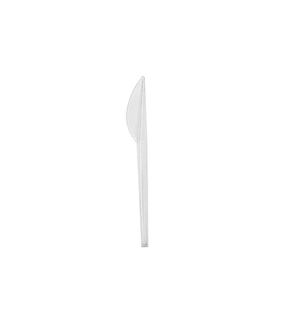 Couteau plastique PS transparent "Imperial" 180